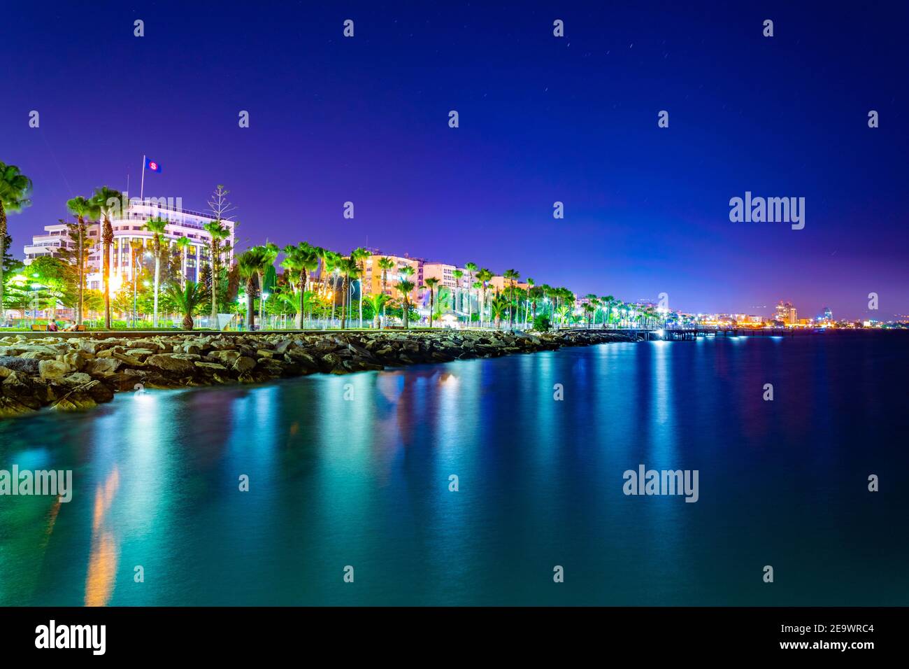 Cyprus Limassol Night High Resolution Stock Photography and Images - Alamy