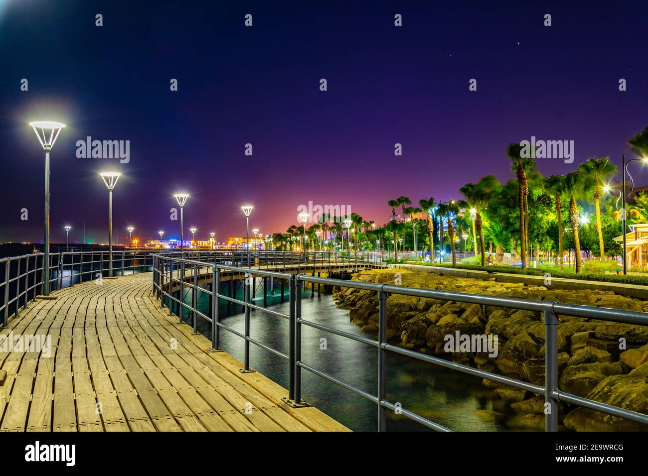 Cyprus Limassol Night High Resolution Stock Photography and Images - Alamy