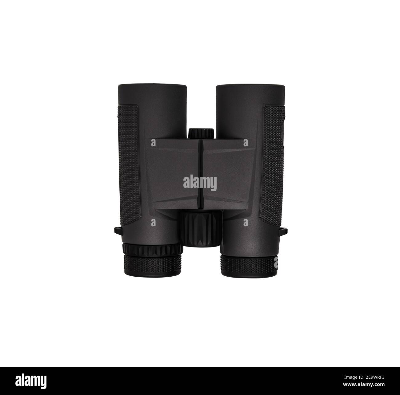 Modern binoculars isolate on a white background. Long-distance ...