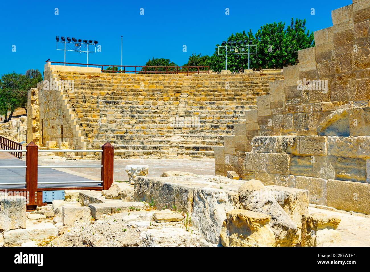 The curium amphitheatre cyprus hi-res stock photography and images - Alamy
