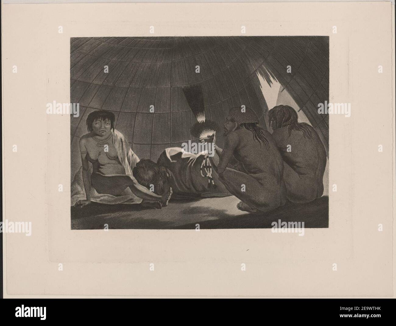 Native family in their home Stock Photo - Alamy