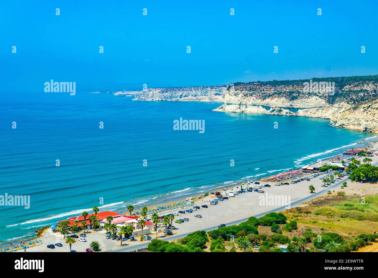 Kourion beach on Cyprus Stock Photo - Alamy