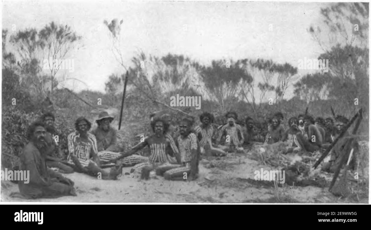 Native tribes of South-East Australia Fig 22 - Preparation for the ...