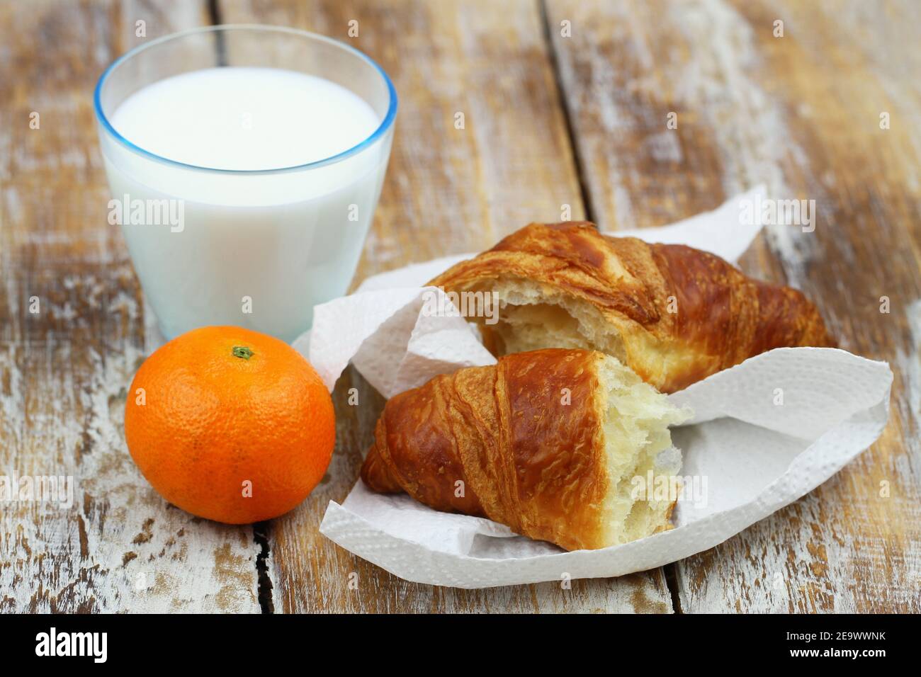 Simple french breakfast hi-res stock photography and images - Alamy