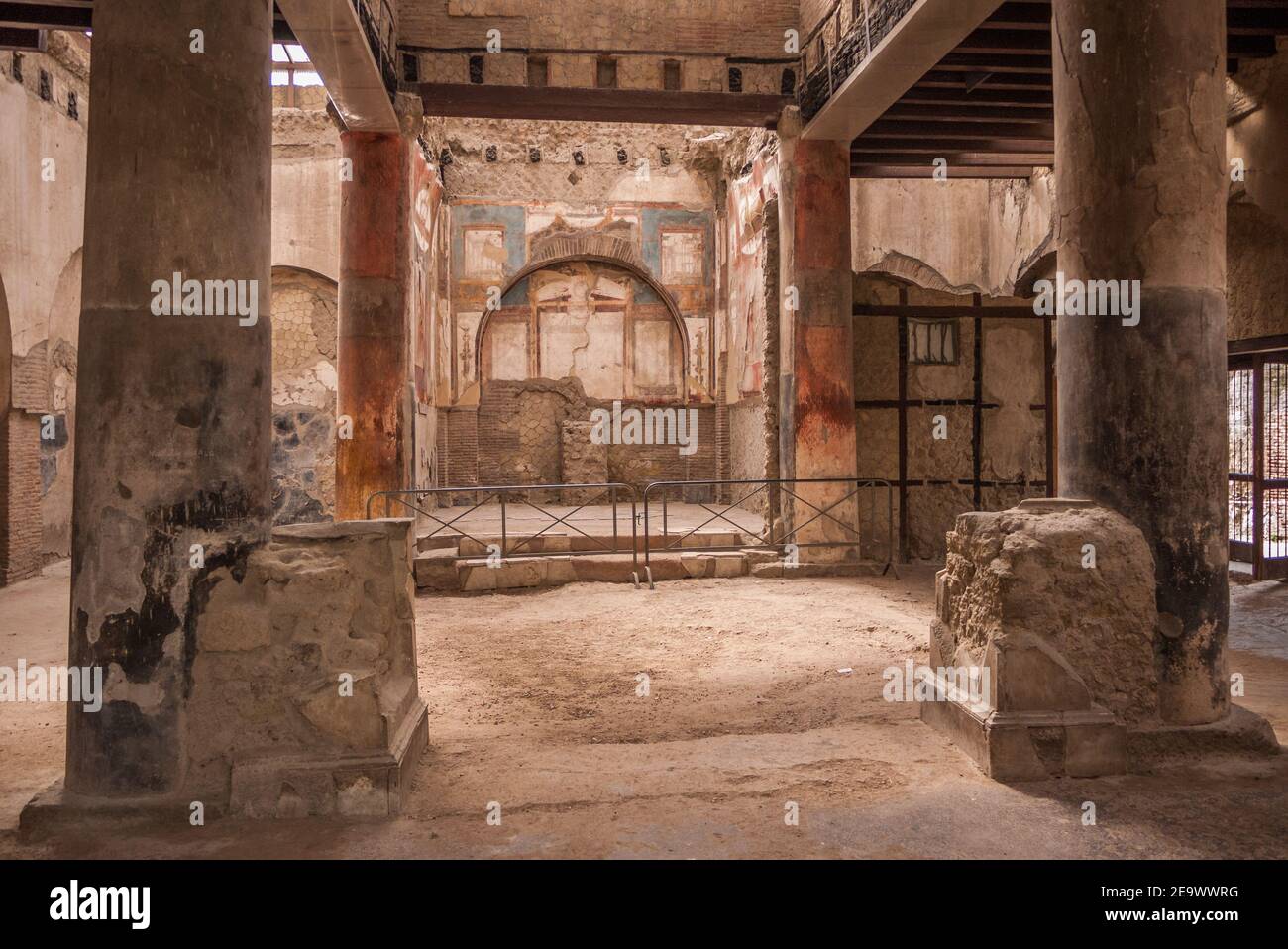 Alcove in ancient roman house hi-res stock photography and images - Alamy
