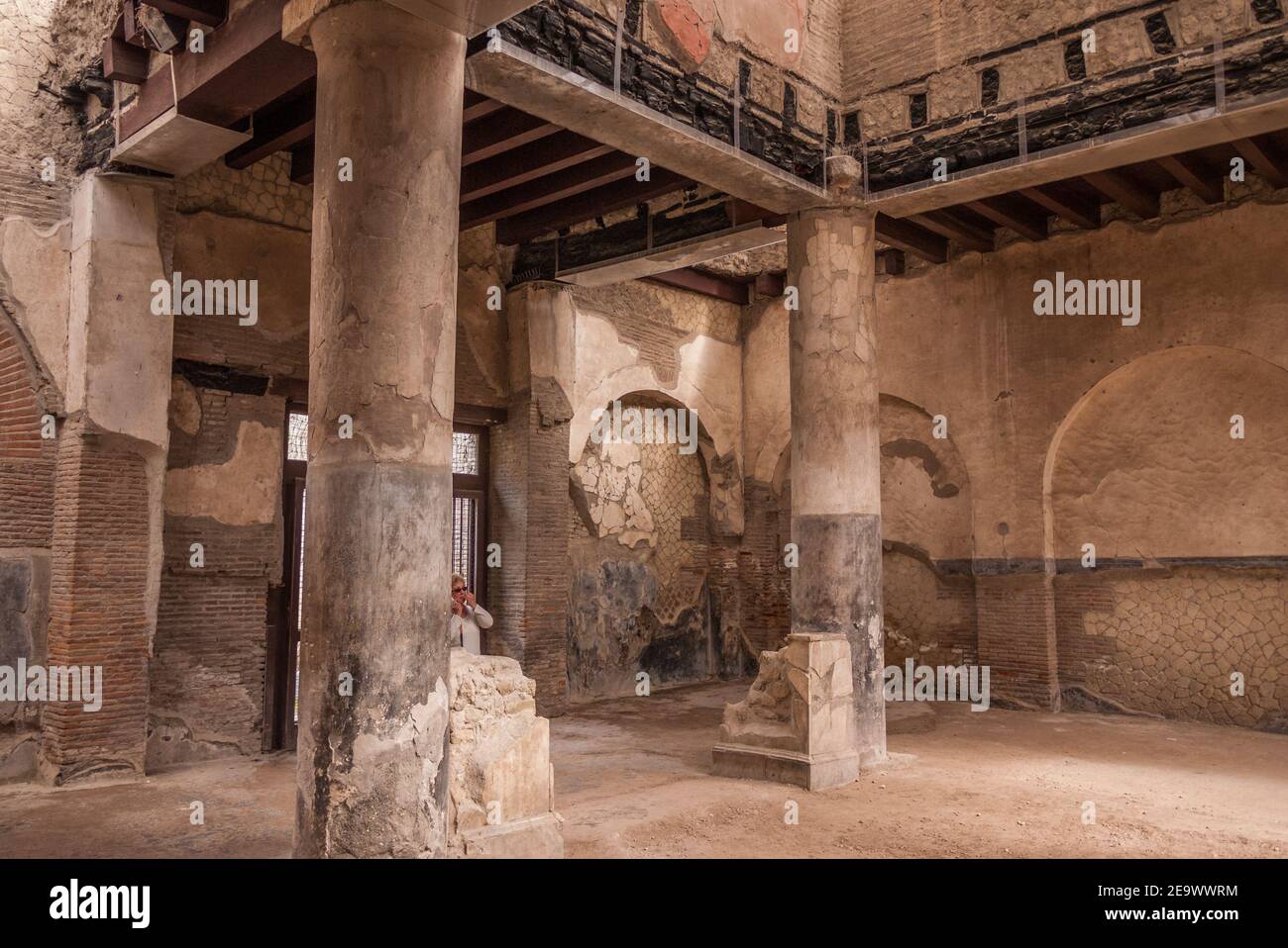 Herculaneum ruins, ancient Roman fishing town buried by the eruption of ...