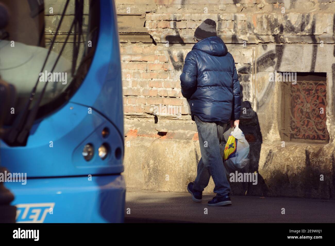 Daily life in Zagreb, Croatia Stock Photo - Alamy