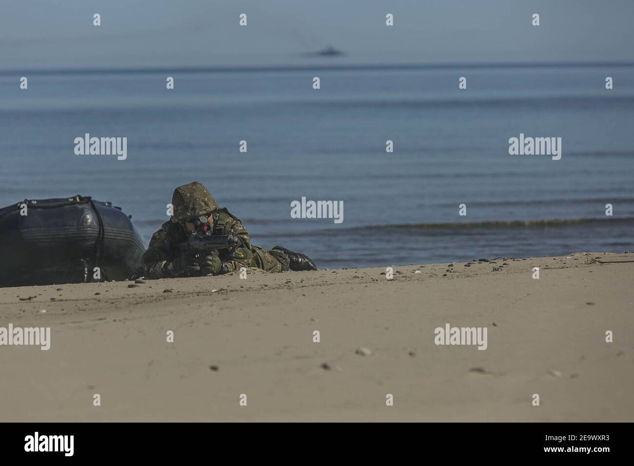 NATO forces work together in joint personnel recovery exercise during ...