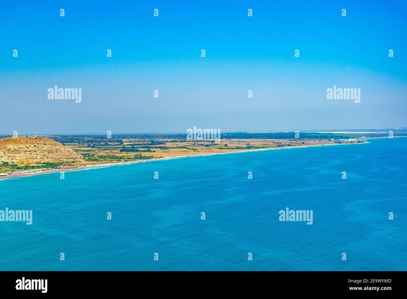 Kourion beach on Cyprus Stock Photo - Alamy