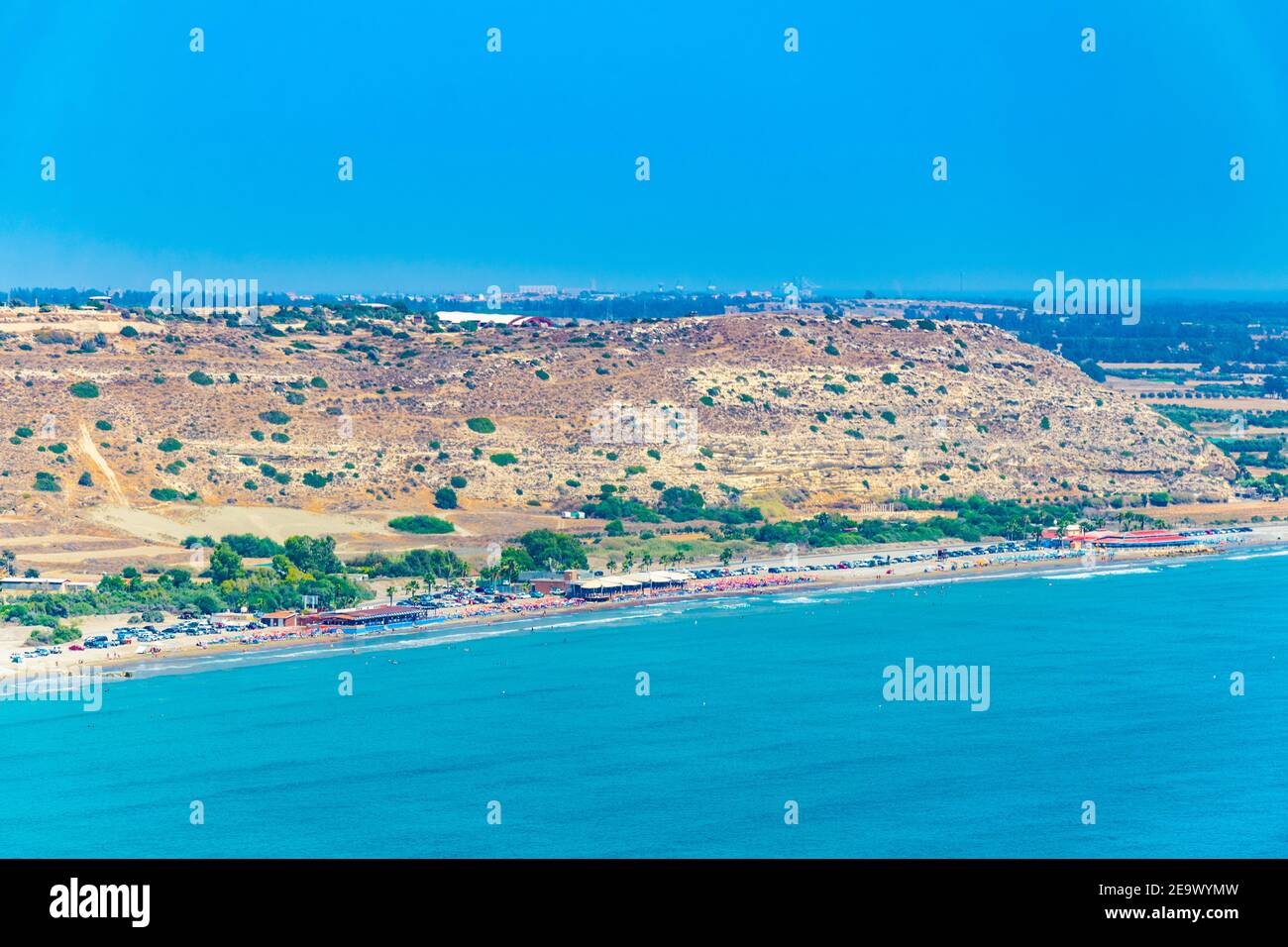Kourion beach on Cyprus Stock Photo - Alamy