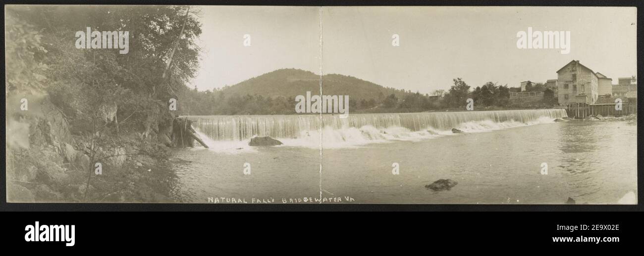 Natural falls, Bridgewater, Va Stock Photo - Alamy