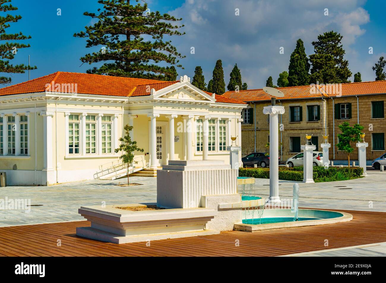 Town hall in Paphos, Cyprus Stock Photo - Alamy