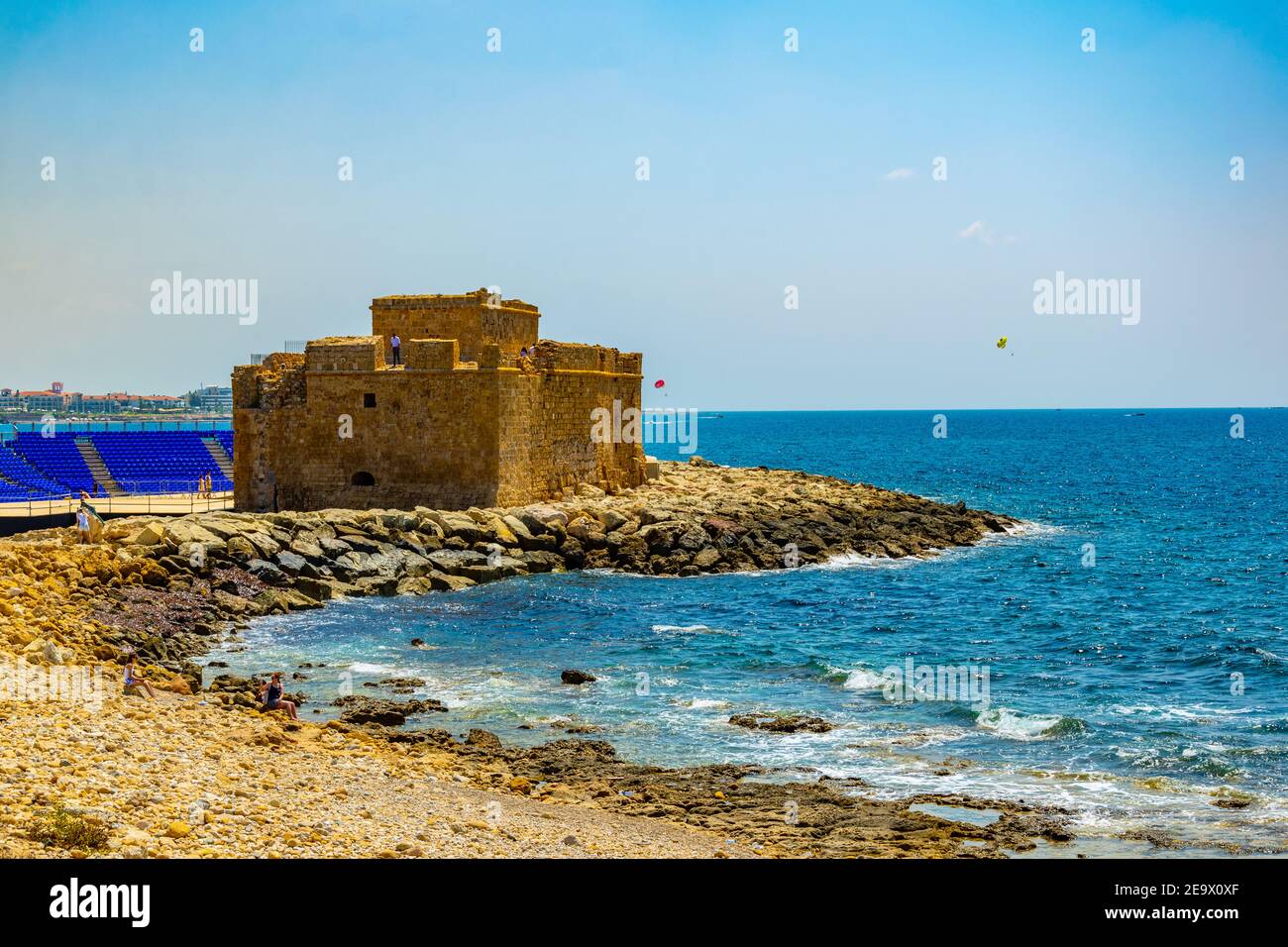 Paphos castle on Cyprus Stock Photo - Alamy