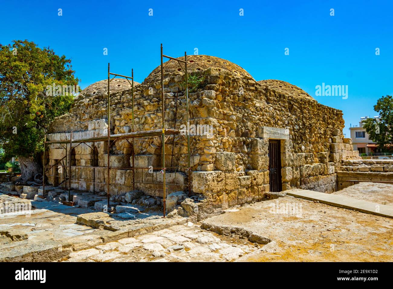 Ancient turkish bath in Paphos, Cyprus Stock Photo - Alamy