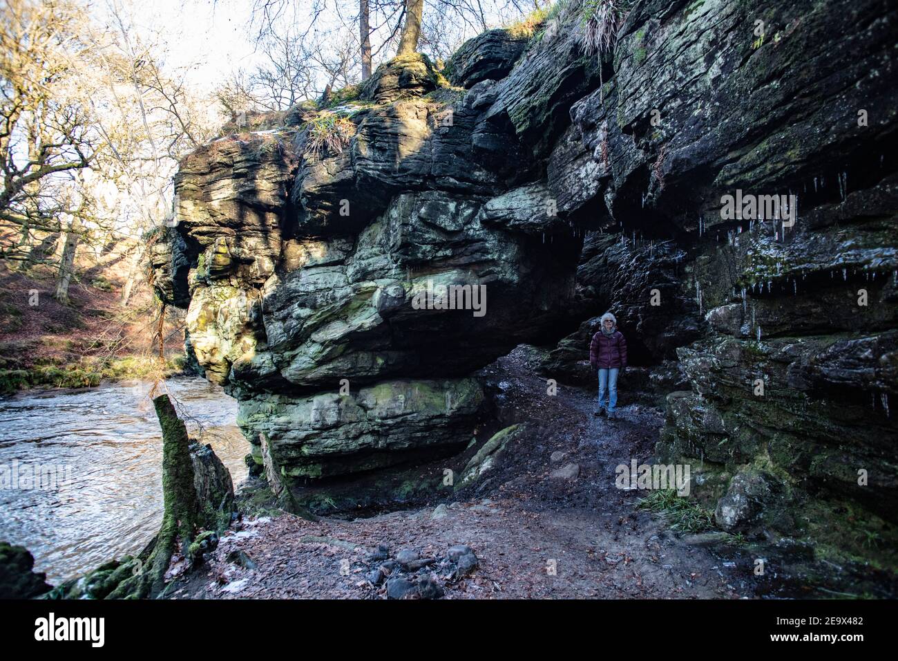 Part of the River Avon Heritage Trail, centred on the arch known ...