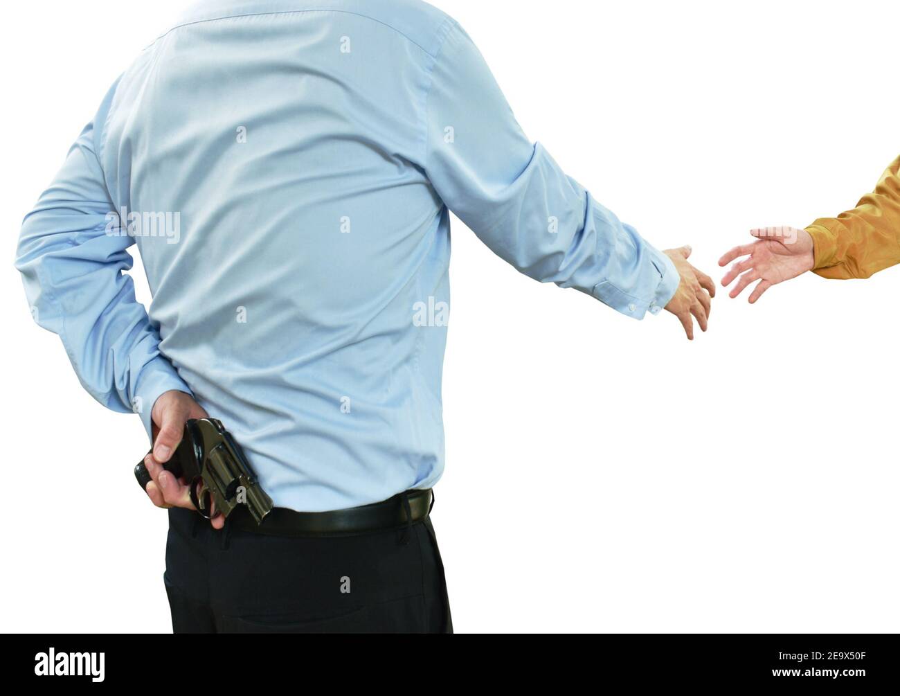 Handgun Hands Shaking