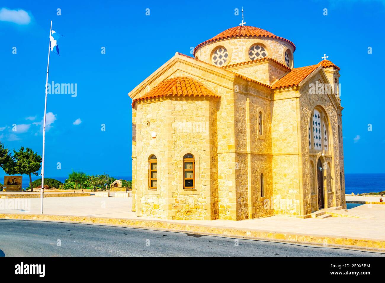 Modern christian church cyprus hi-res stock photography and images - Alamy