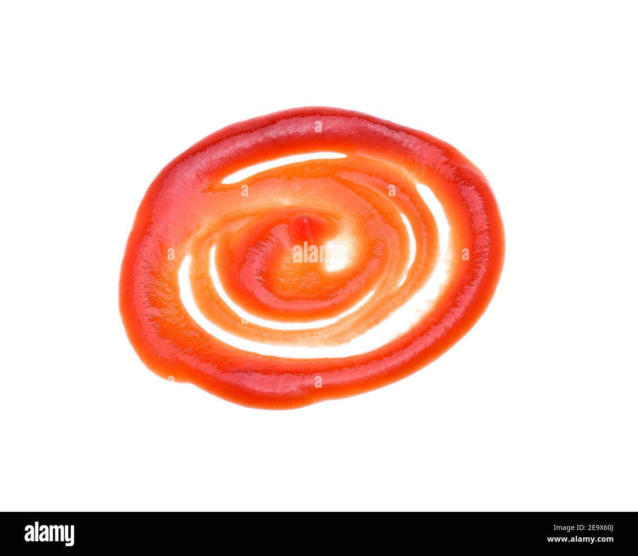 Sauce bottle top view Cut Out Stock Images & Pictures - Alamy
