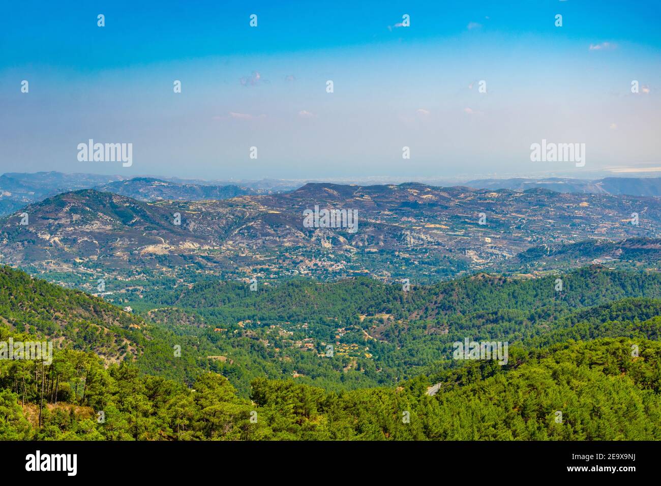 Slope of troodos mountain hi-res stock photography and images - Alamy