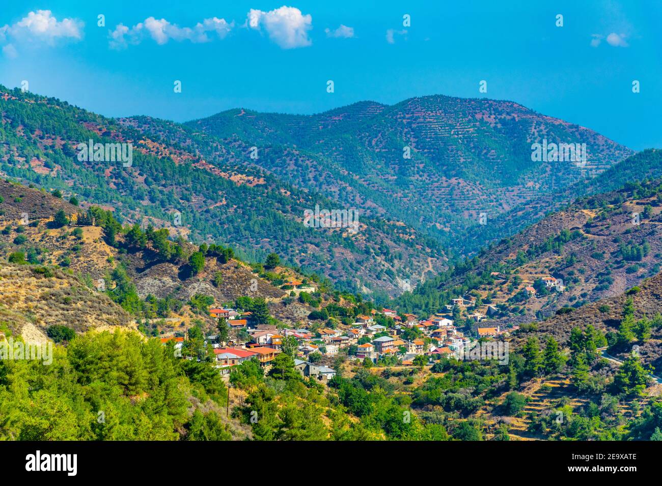 Moutoullas and Kalopanayiotis villages on Cyprus Stock Photo - Alamy