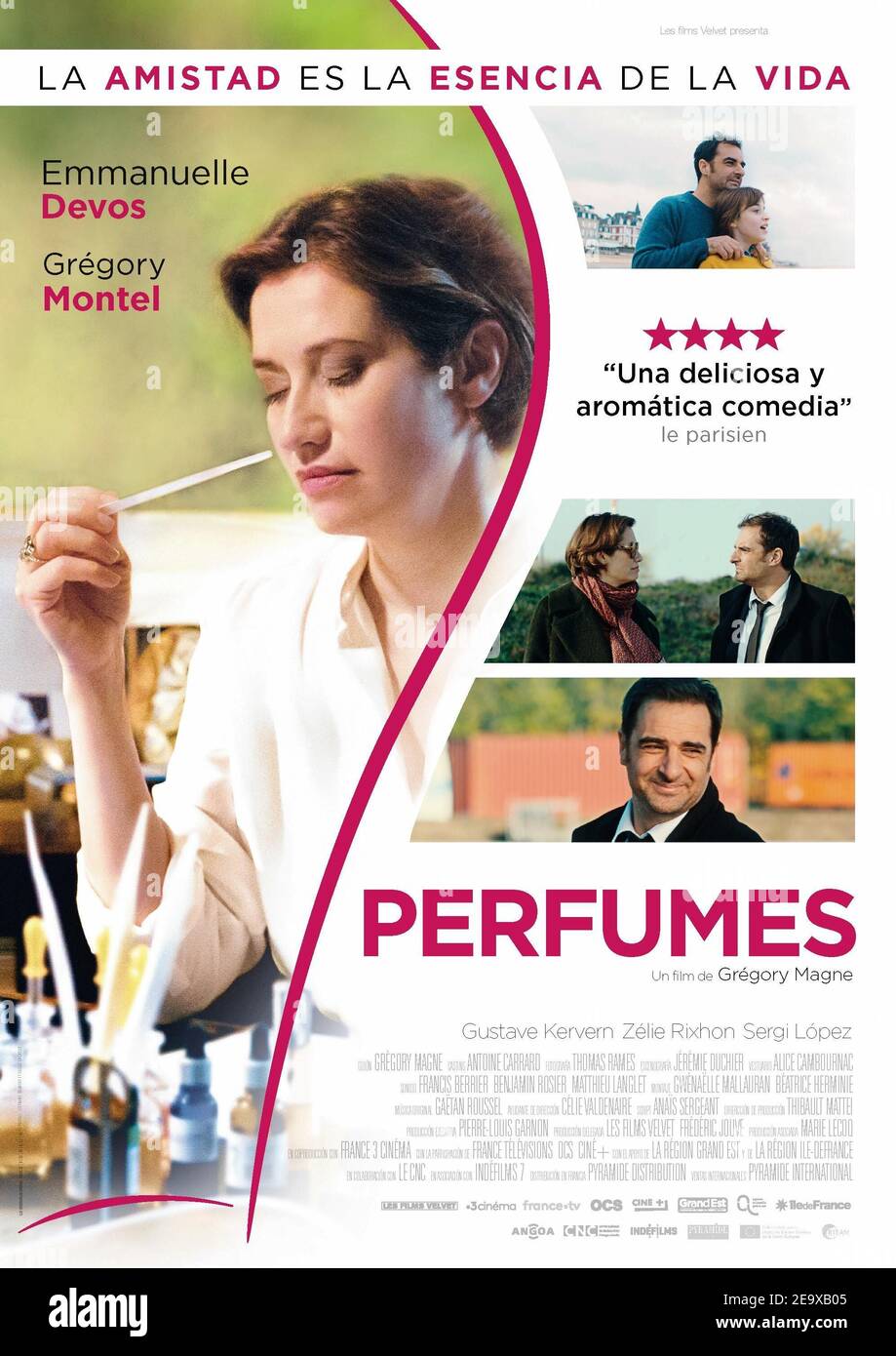 EMMANUELLE DEVOS and GREGORY MONTEL in PERFUMES (2019) -Original title ...