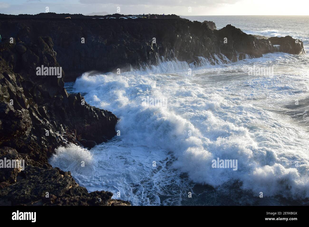 Lava cliffs hi-res stock photography and images - Alamy