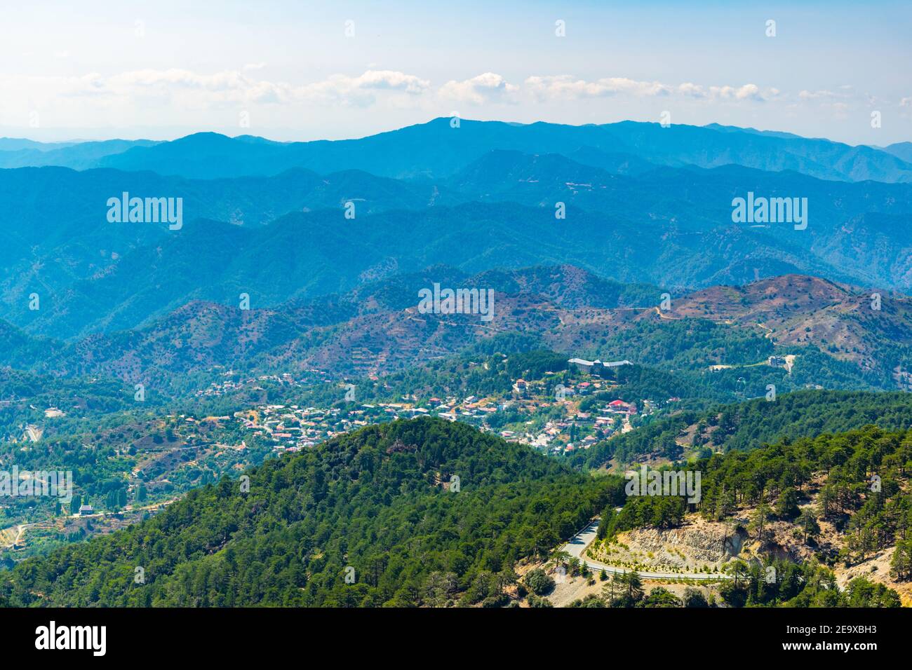 Prodromos village on Cyprus Stock Photo - Alamy