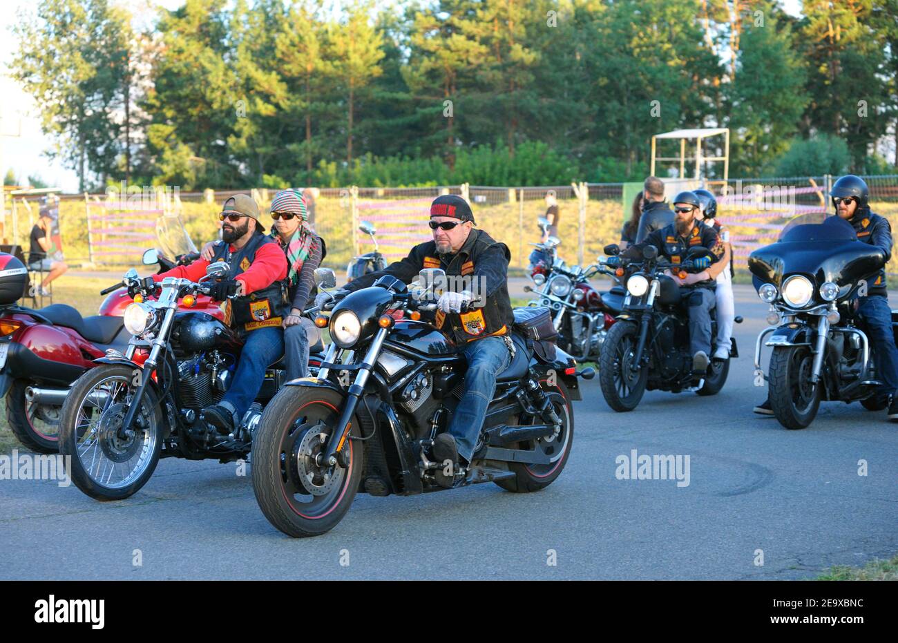 Women motorcycle rally hi-res stock photography and images - Alamy
