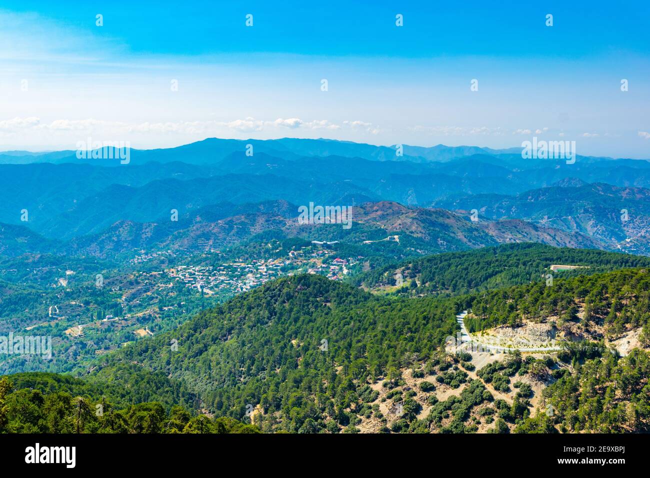 Prodromos village on Cyprus Stock Photo - Alamy