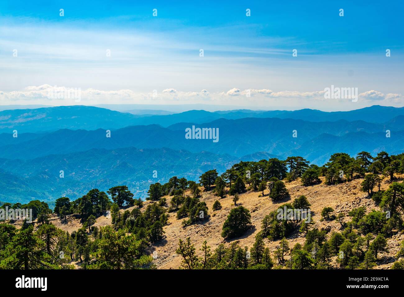 Slope of troodos mountain hi-res stock photography and images - Alamy