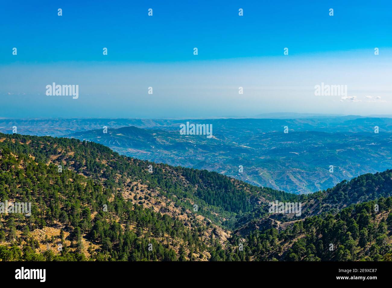 Slope of troodos mountain hi-res stock photography and images - Alamy