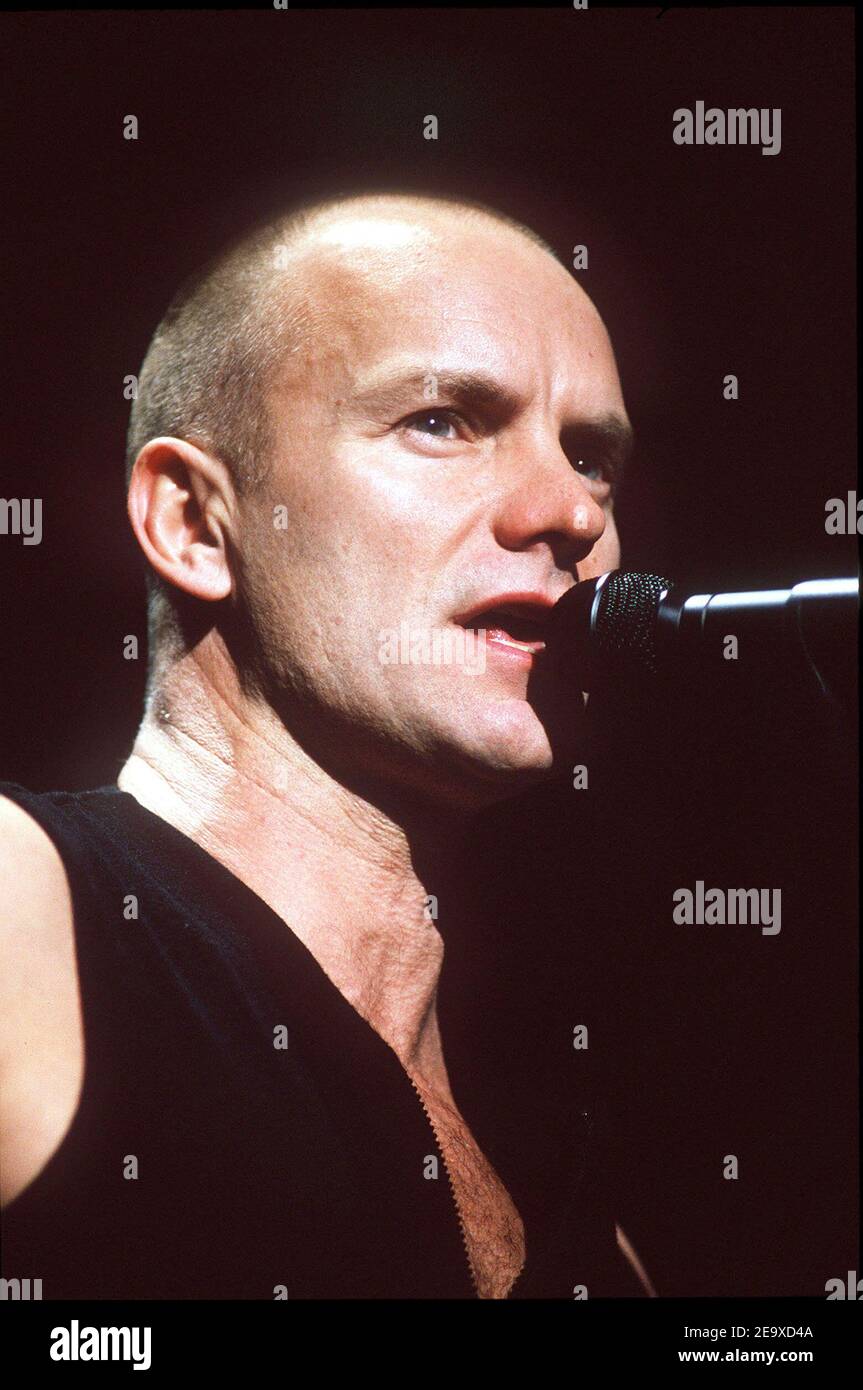 Sting in concert at The Royal Albert Hall in London, UK. 9th December ...