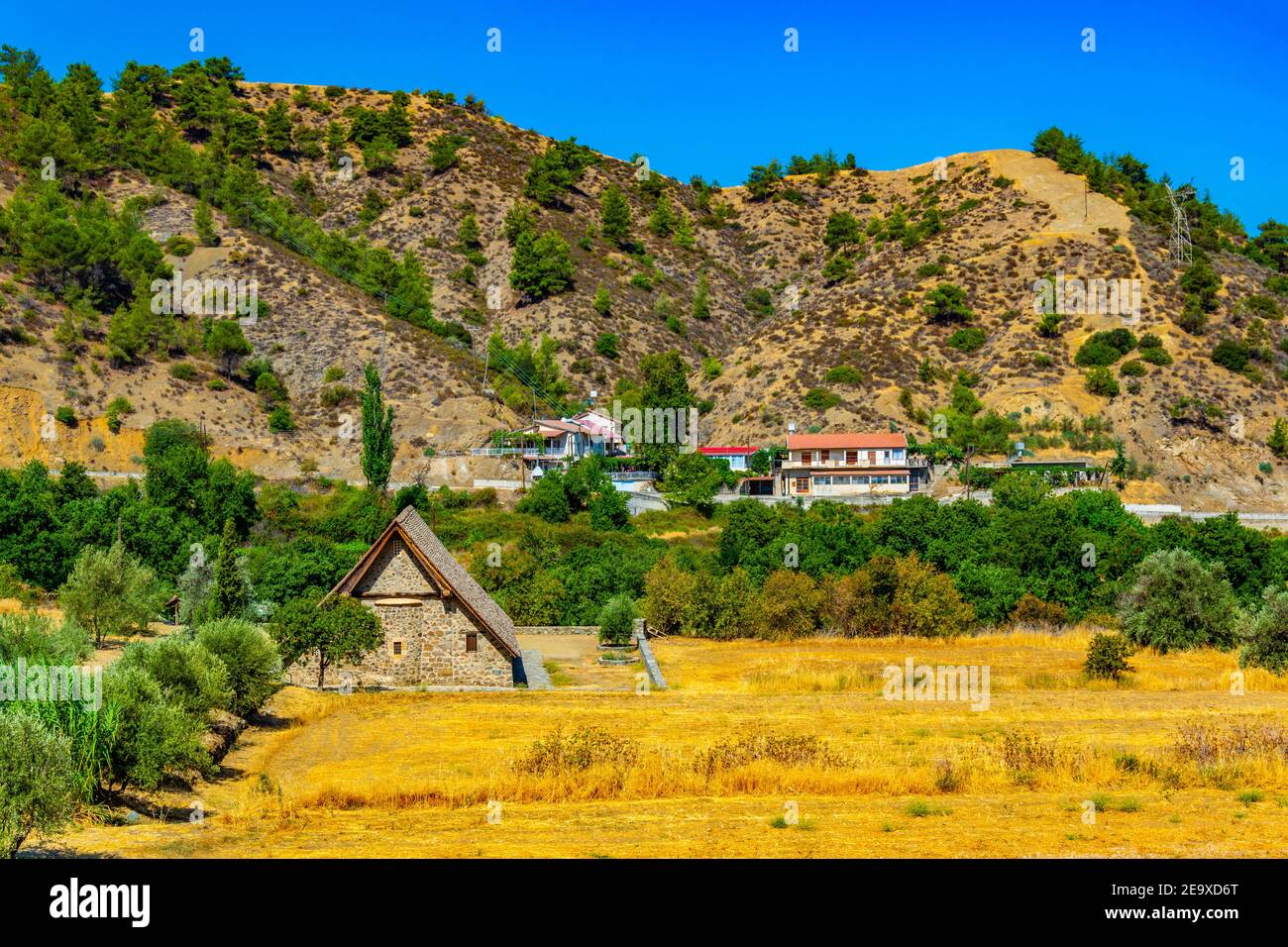 Church of Panagia Podithou at Galata, Cyprus Stock Photo - Alamy