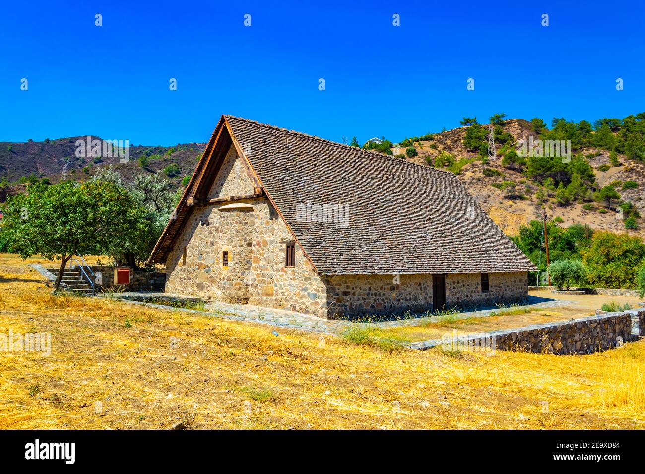 Church of Panagia Podithou at Galata, Cyprus Stock Photo - Alamy