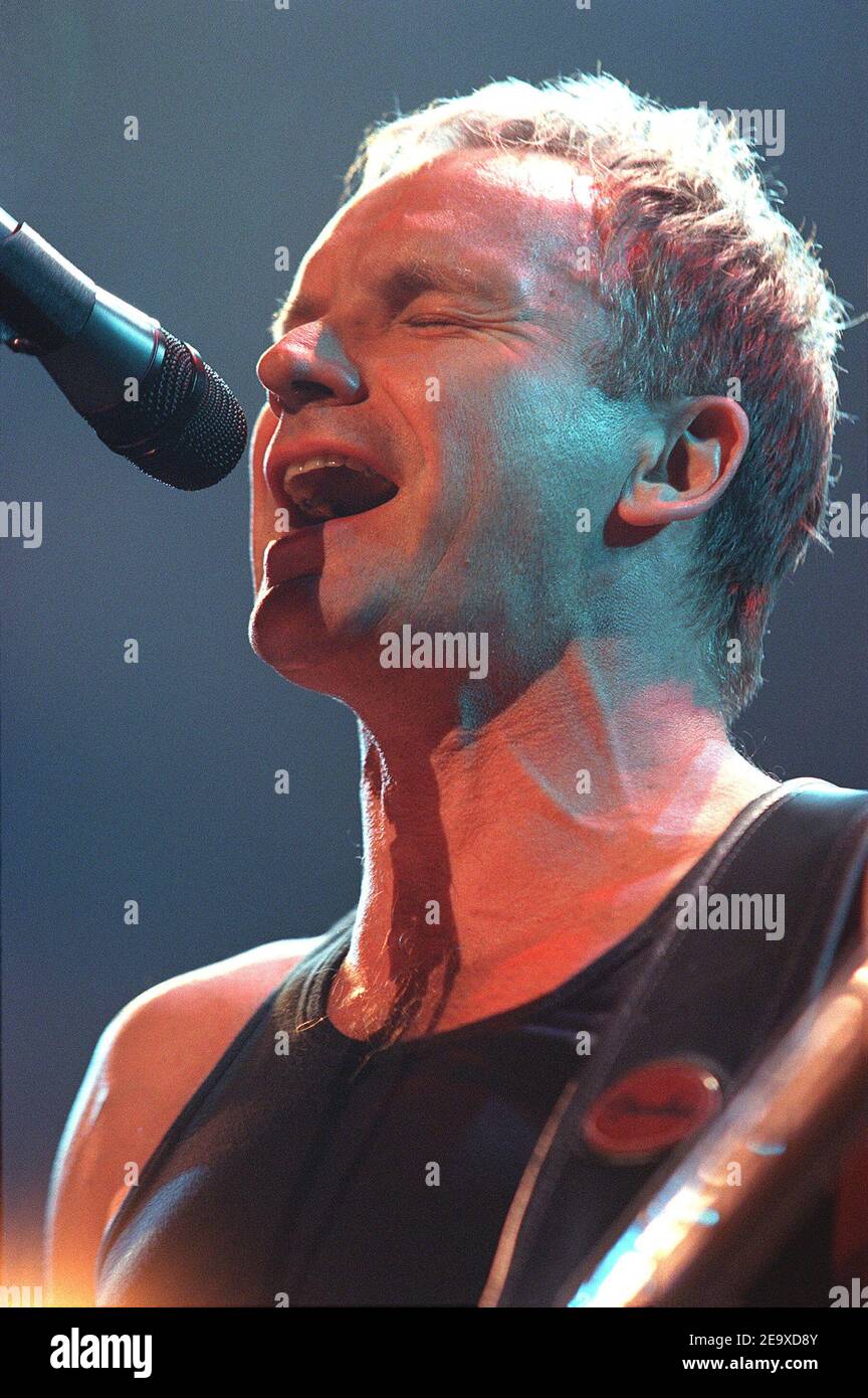 Sting in concert at The Royal Albert Hall in London, UK. 27th March ...