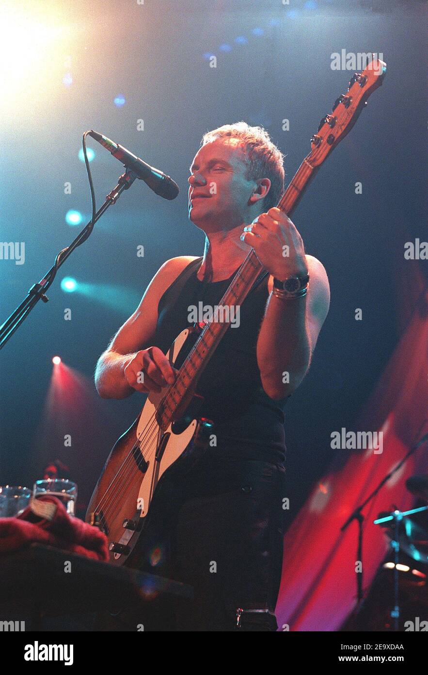 Musician sting performing royal albert hall hi-res stock photography ...