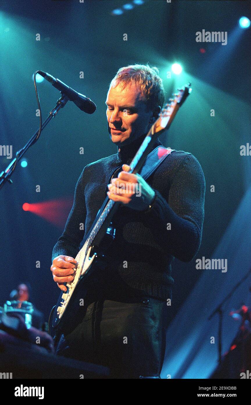 Musician sting performing royal albert hall hi-res stock photography ...