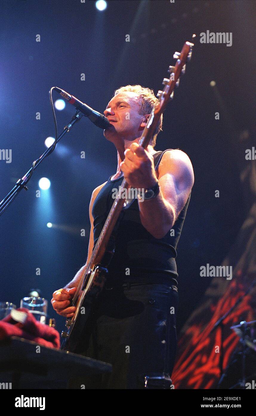 Musician sting performing royal albert hall hi-res stock photography ...