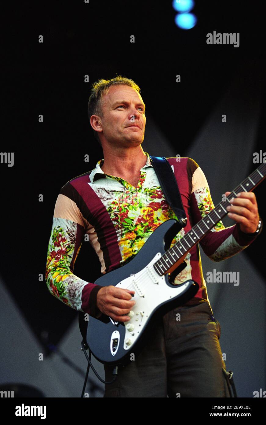 Sting continuing his world tour on the 'Route Of Kings' stage in Hyde ...