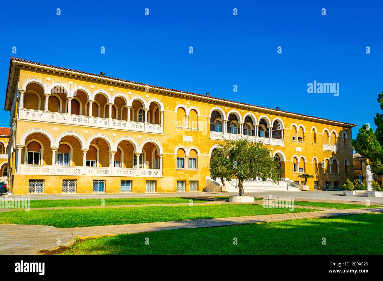 Archibishop's Palace at Nicosia, Cyprus Stock Photo - Alamy