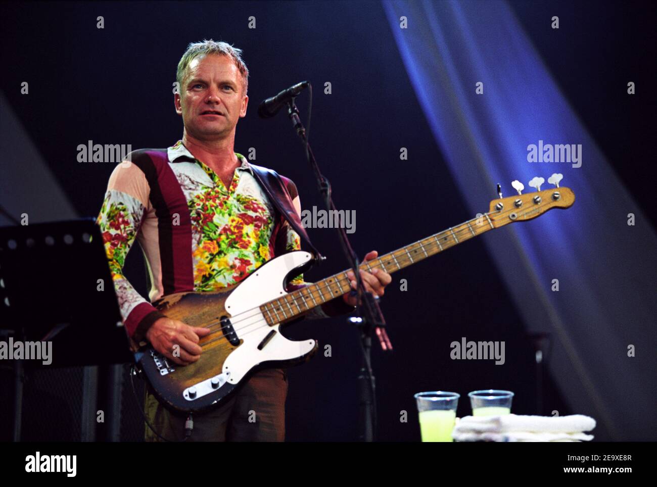 Sting Performing On Stage High Resolution Stock Photography and Images ...