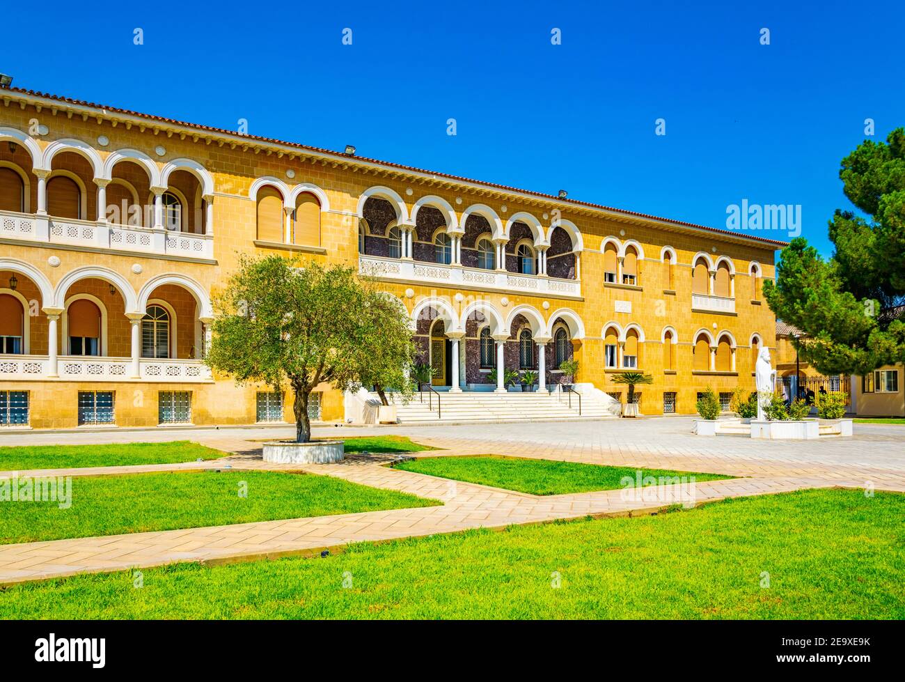 Archibishop's Palace at Nicosia, Cyprus Stock Photo - Alamy
