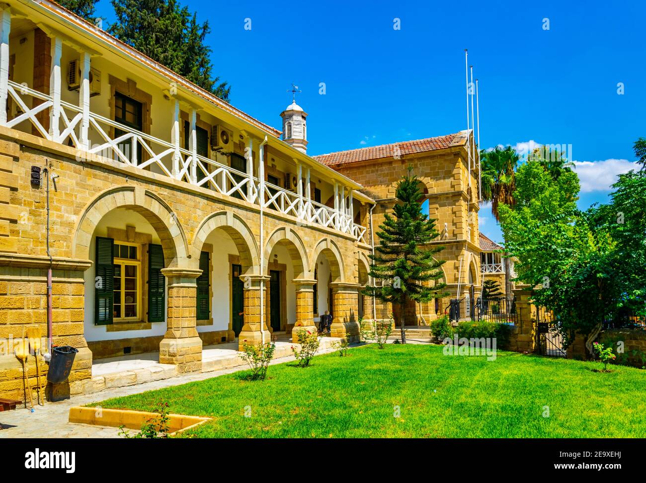 Law courts building in Lefkosa, Cyprus Stock Photo - Alamy