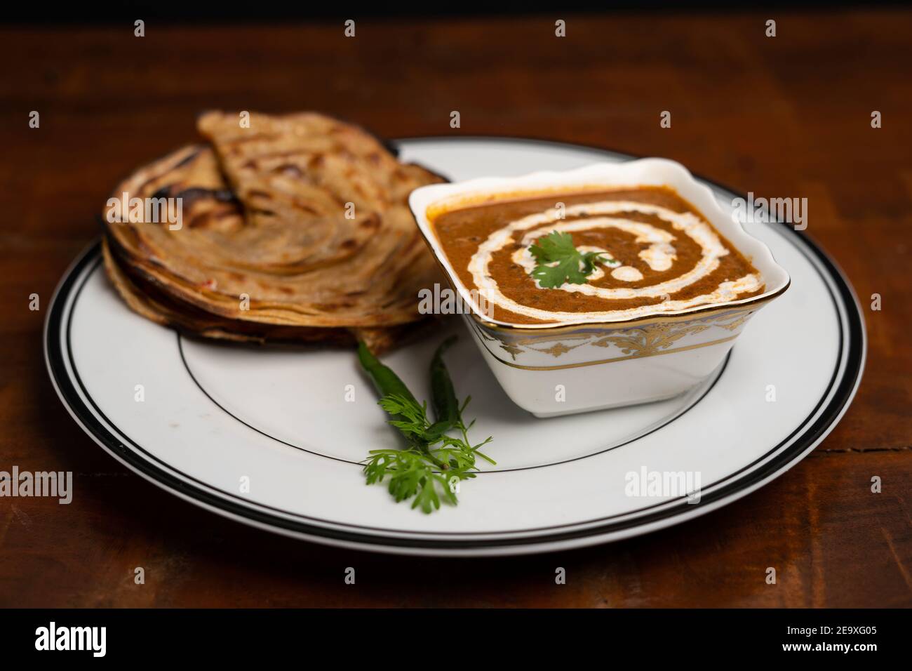 Dal makhani or daal makhni is a popular food from Punjab / India made ...