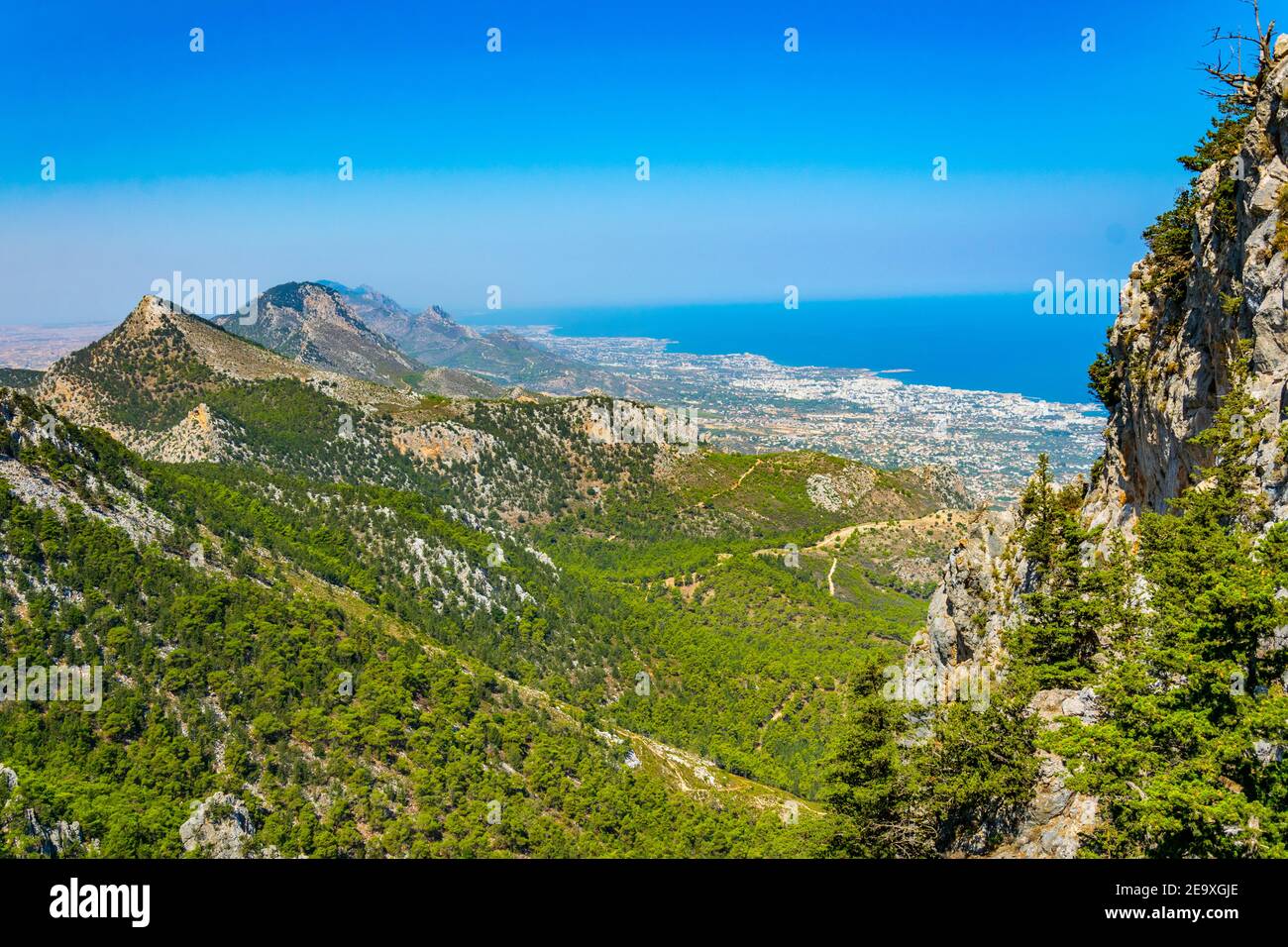 Kyrenia mountains in the northern Cyprus Stock Photo - Alamy