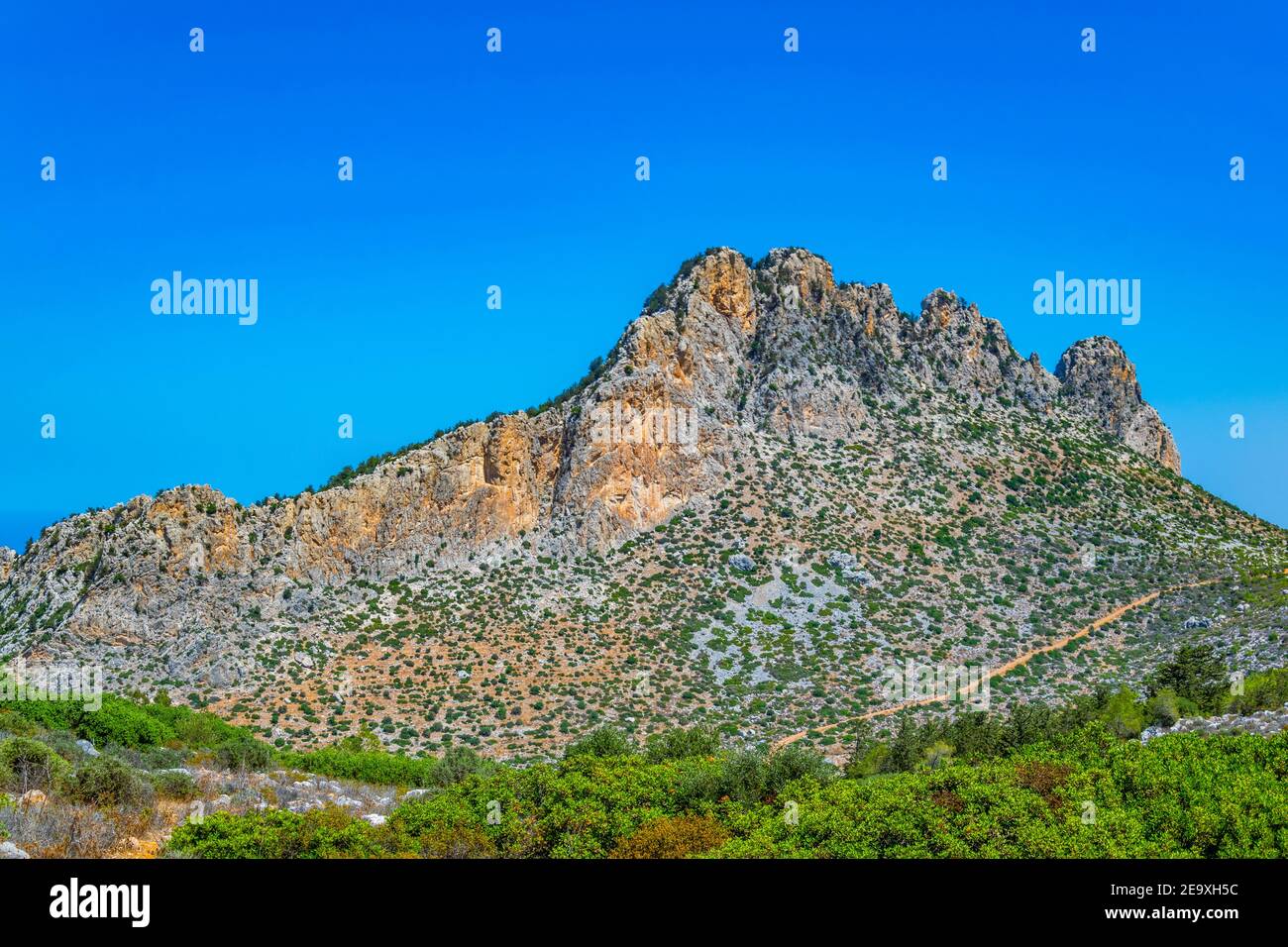 Five finger mountain on Cyprus Stock Photo - Alamy