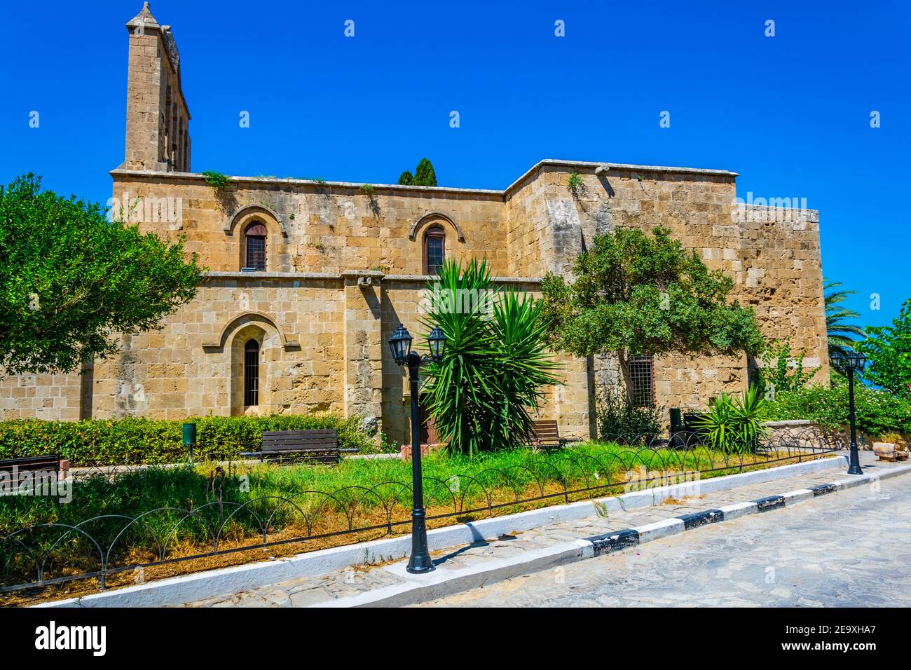 Bellapais abbey garden hi-res stock photography and images - Alamy