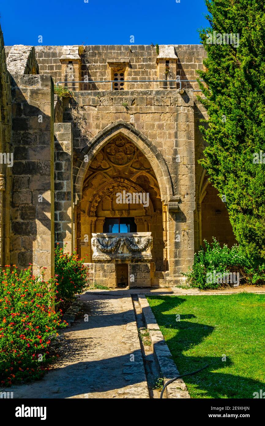 Bellapais abbey garden hi-res stock photography and images - Alamy