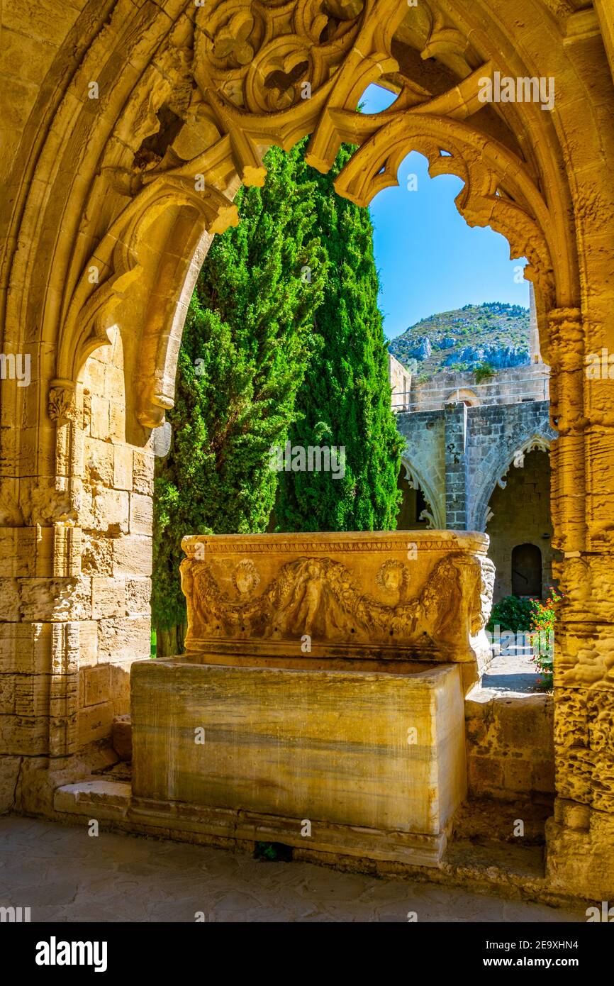 Bellapais abbey garden hi-res stock photography and images - Alamy