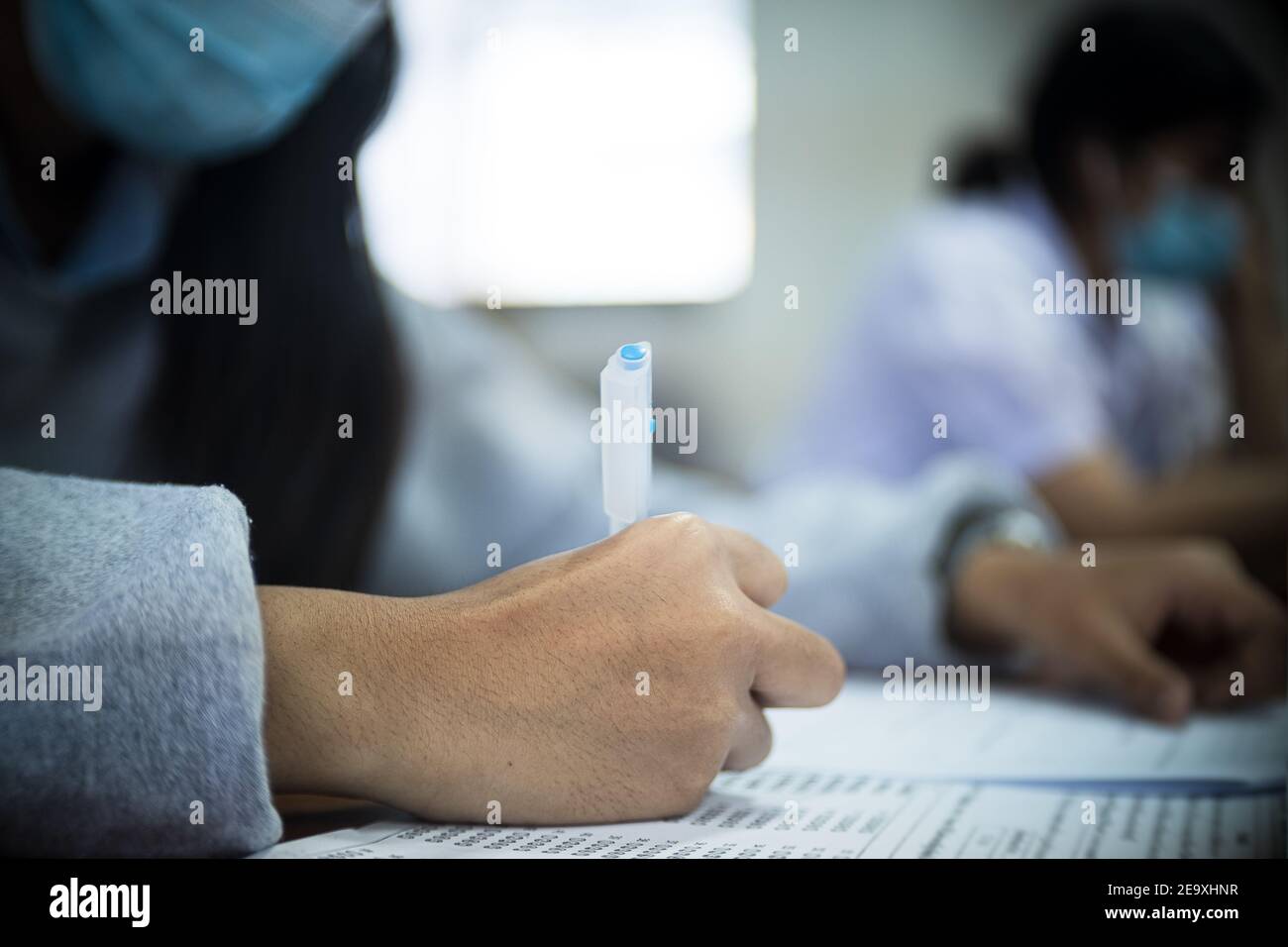 Highschool exam room hi-res stock photography and images - Alamy